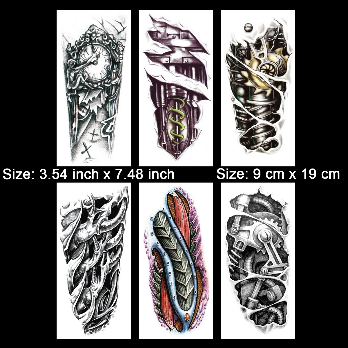 Bionic Forearm Tattoos
