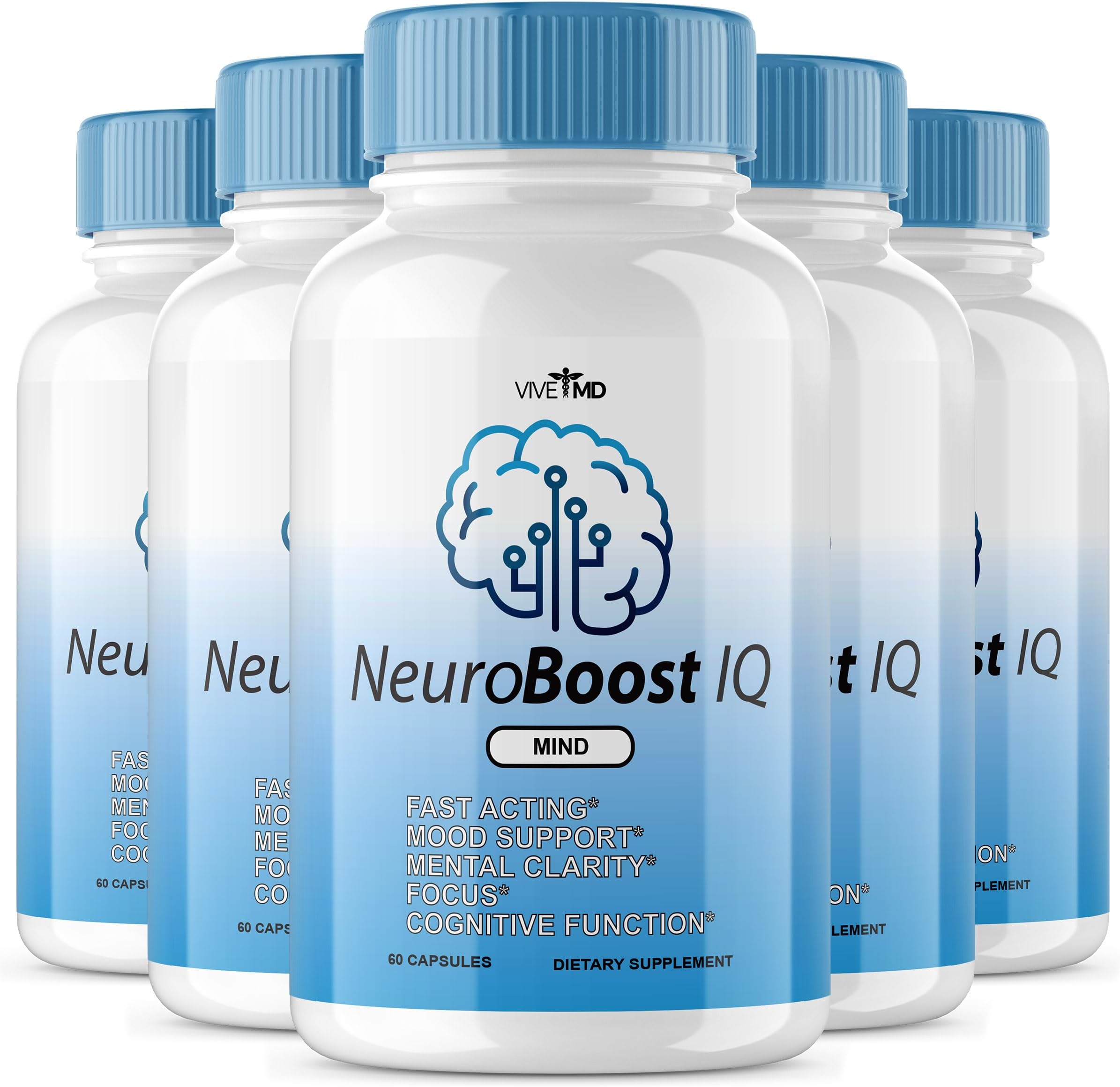 Amazon.com: VIVE MD NeuroBoost IQ Brain Supplement - Maximum Strength ...