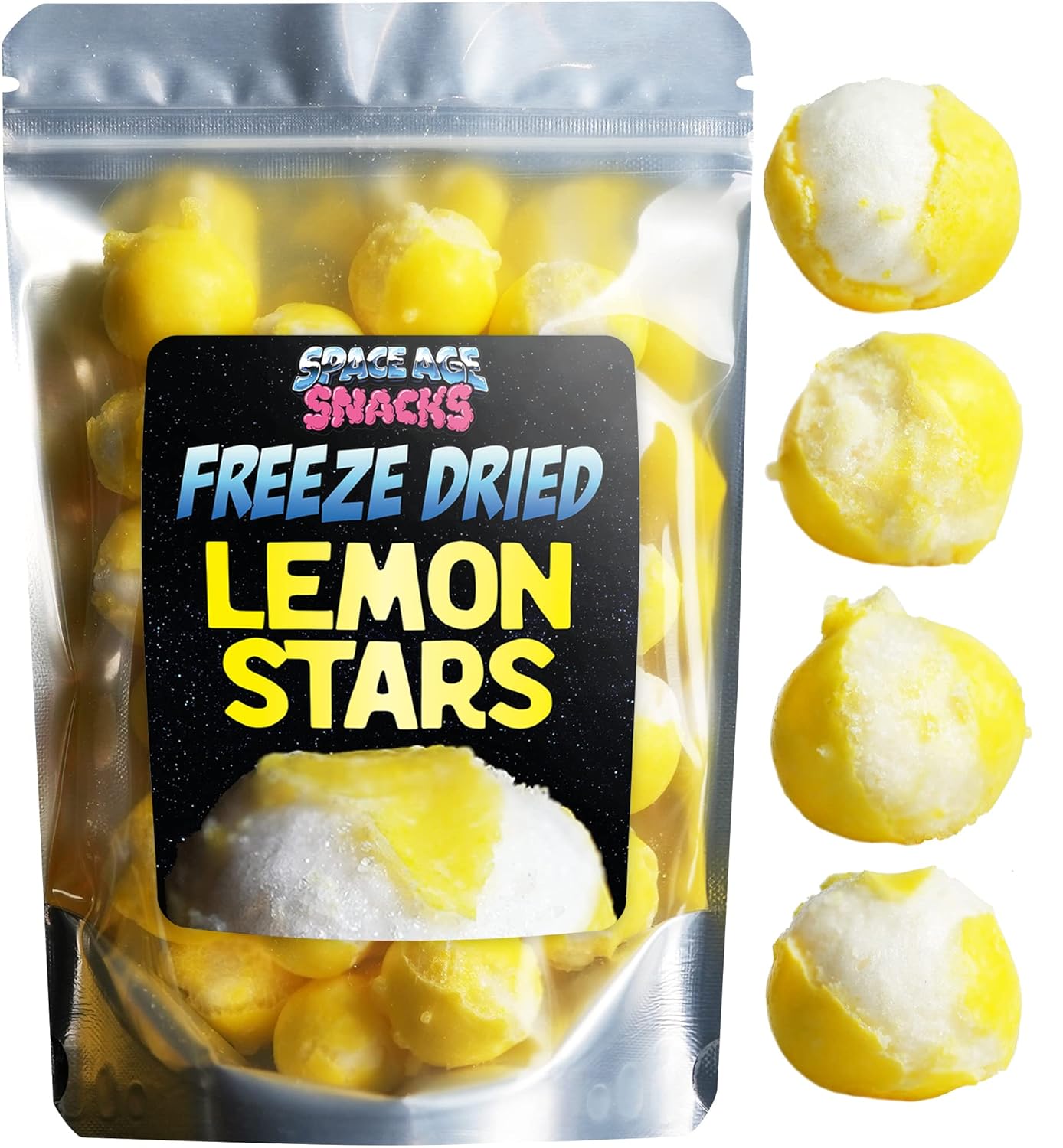 Amazon.com : Freeze Dried Candy - Premium Freeze Dried Lemon Stars ...