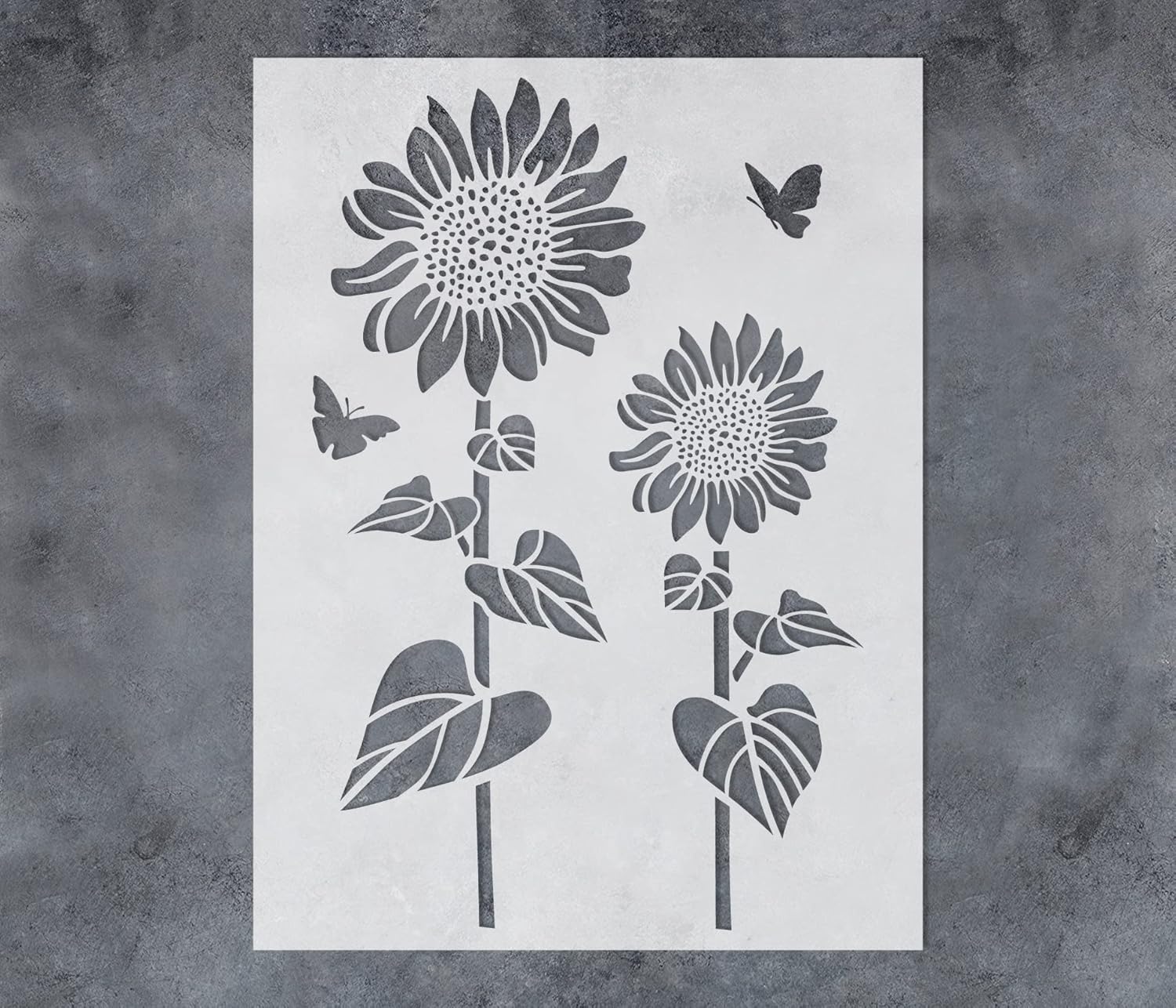 Amazon.com : GSS Designs Sunflower Stencils 16x24Inch Large Flower ...
