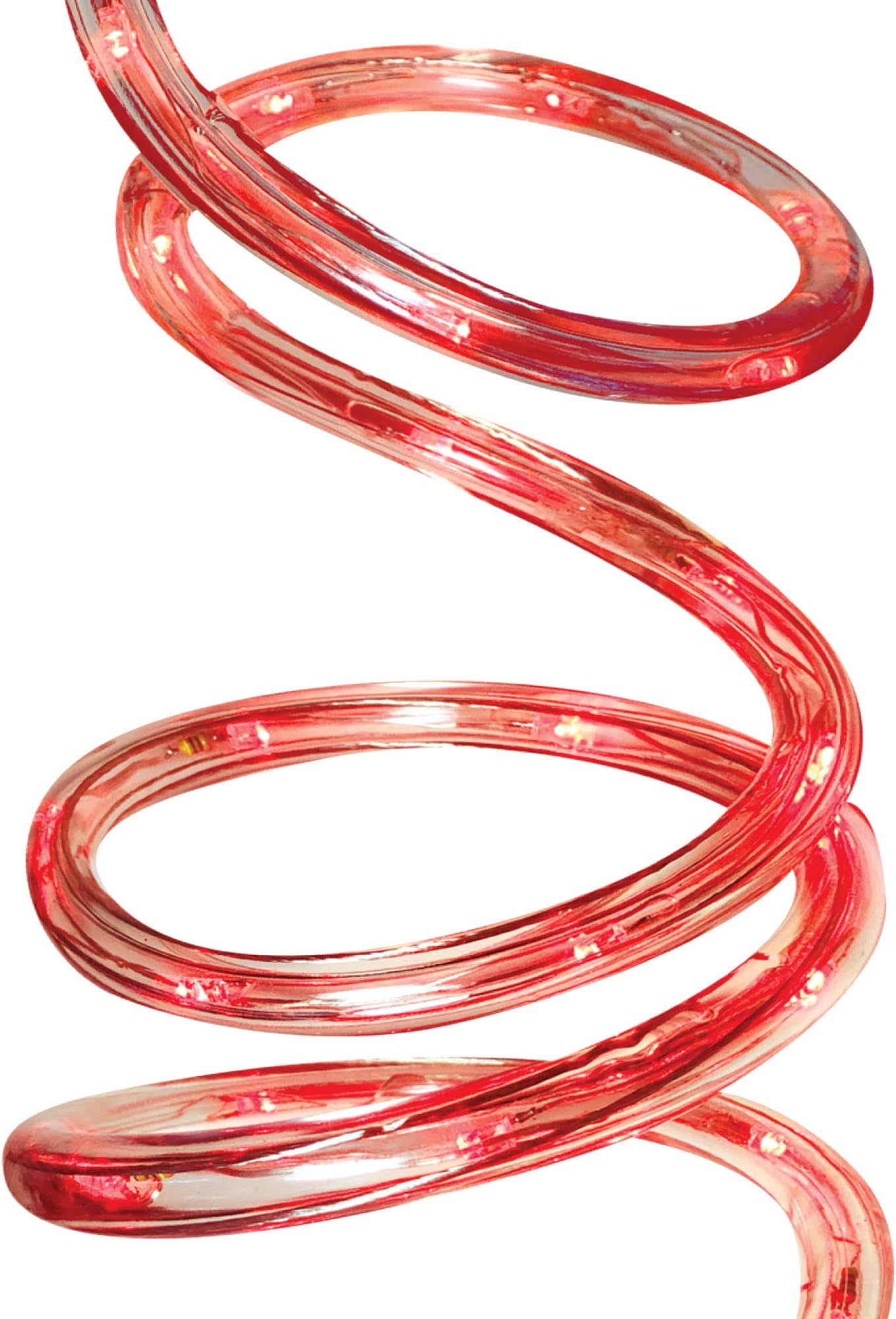 Amazon.com: Brite Star 12 Ft LED Round Rope Light Red - Connectable for ...