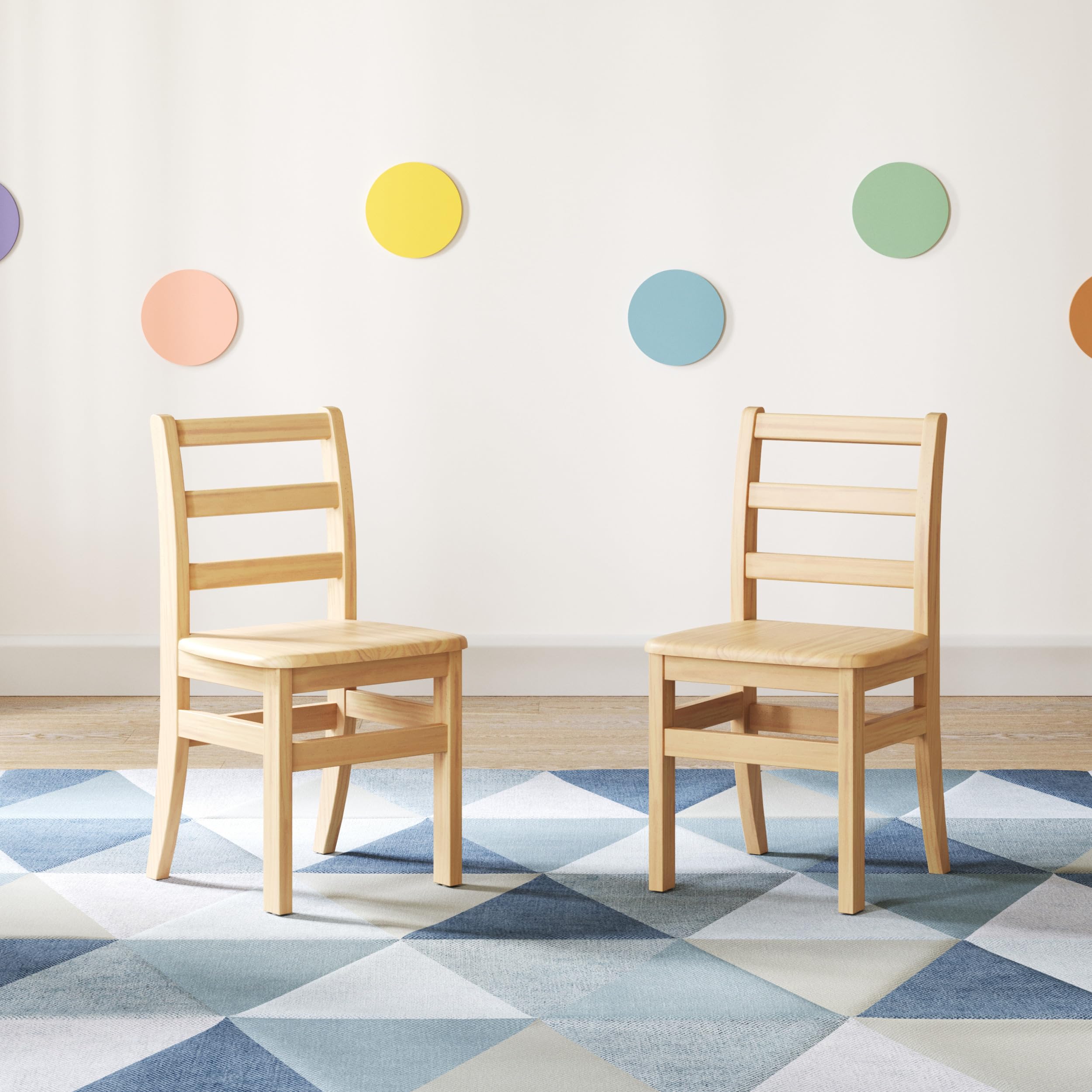 Snapklik.com : Foundations Little Innovators 14"; 2 Pack Kids Wooden ...