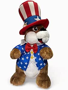 Amazon.com: Buc-ee's The Beaver Official Plush, 4th of July : Toys & Games