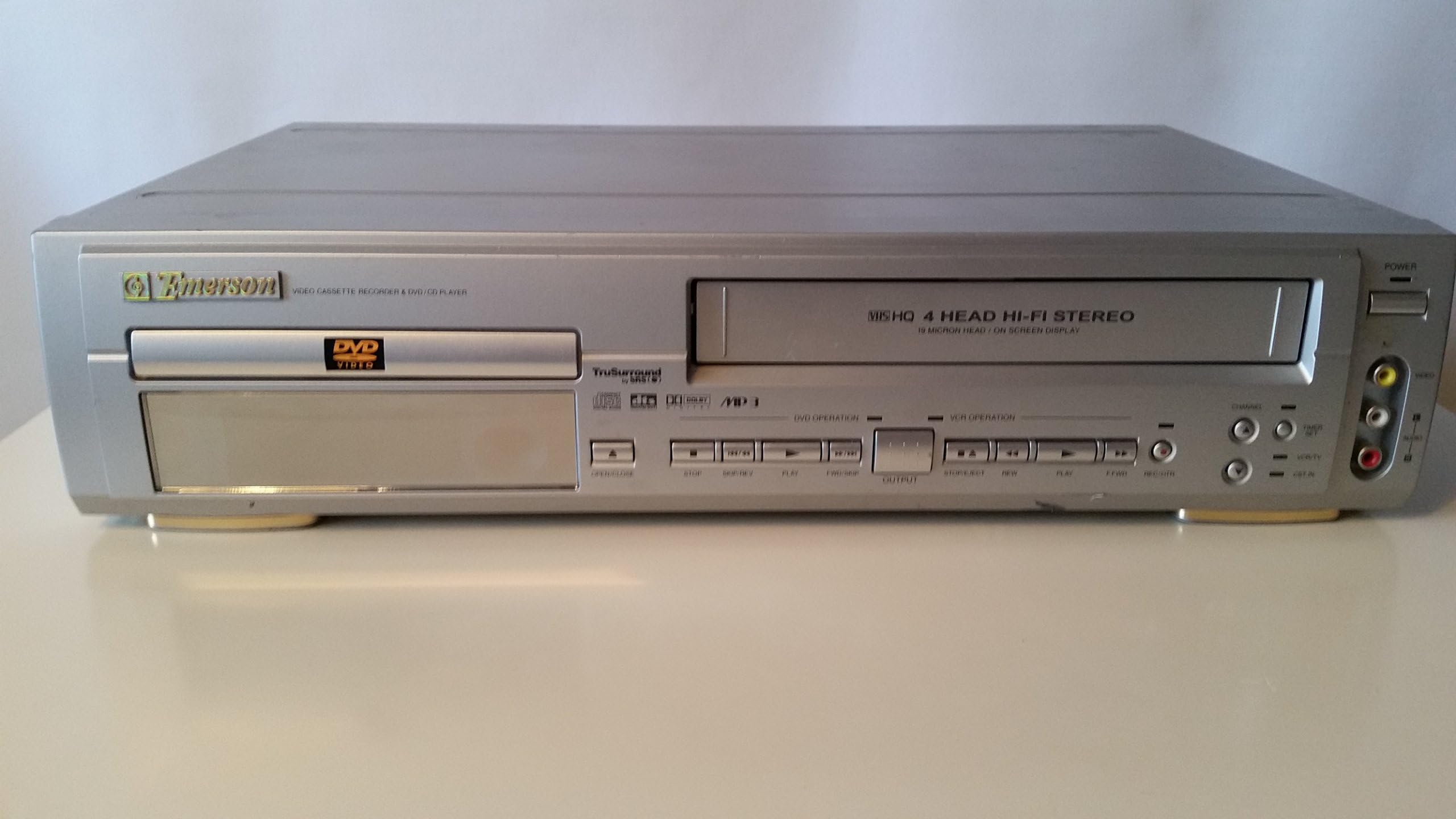 Amazon.com: Emerson EWD2202 Dual-Deck DVD/VCR Combo : Electronics