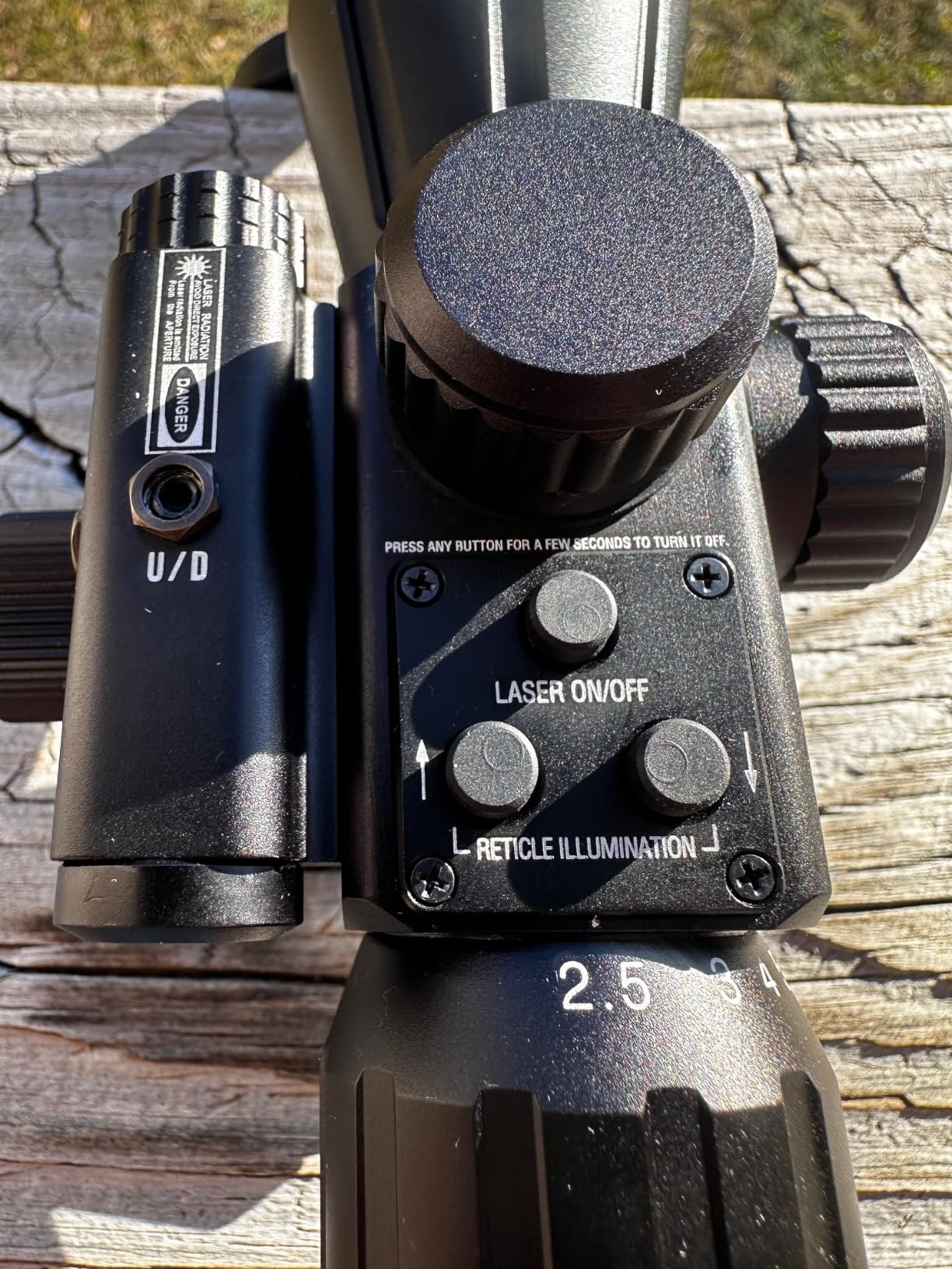 $13/mo - Finance UUQ 2.5-10x40IR Rifle Scope with Red Illuminated Mil ...