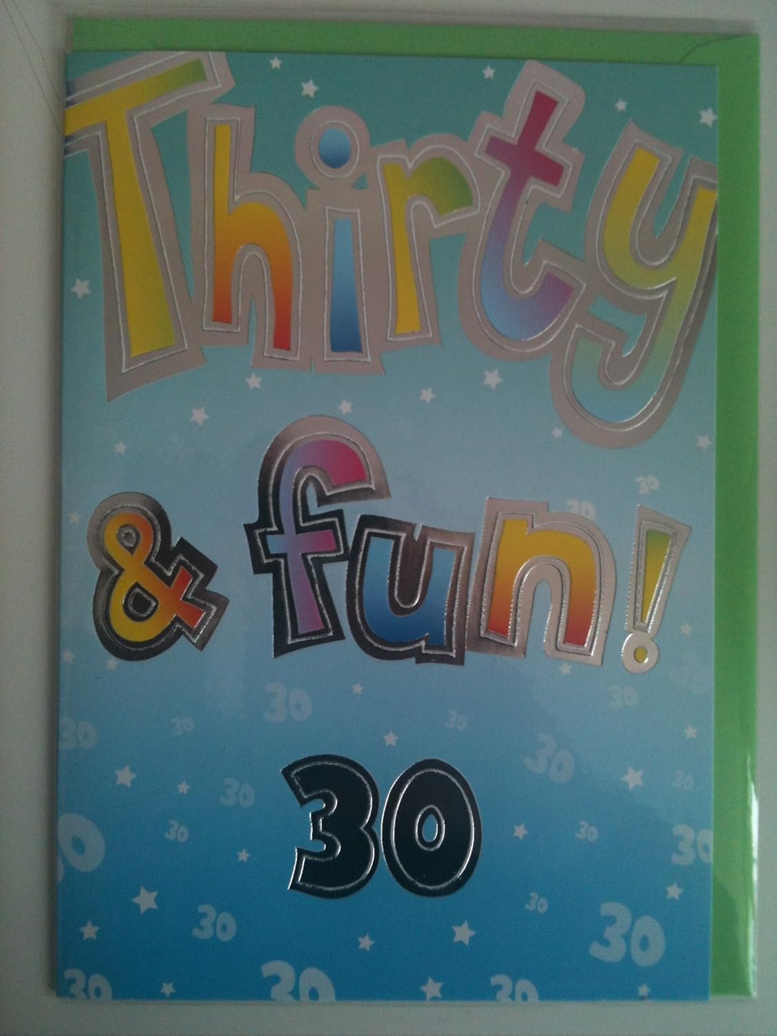Amazon.com: Thirty & Fun birthday card : Office Products