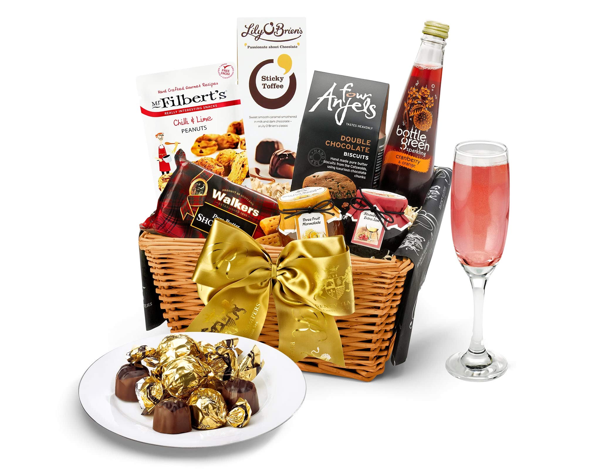 Gourmet Non Alcoholic Gift Hamper - Windermere Alcohol Free Hamper with ...
