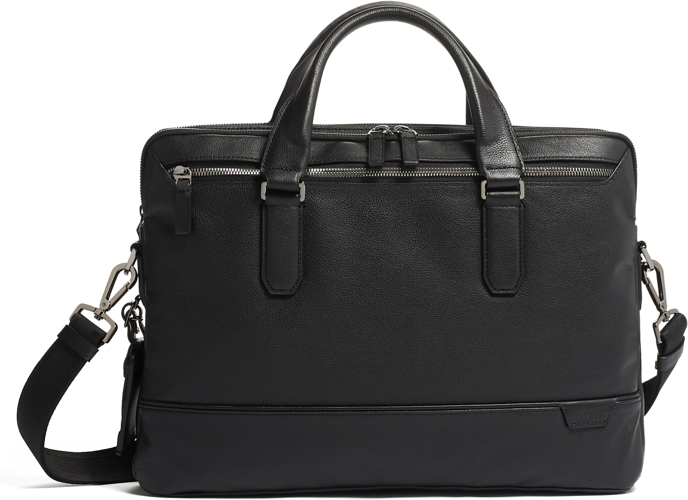 Tumi Men's ADVANCED BRIEF Laptop Business Shoulder bag, Black (Albany ...