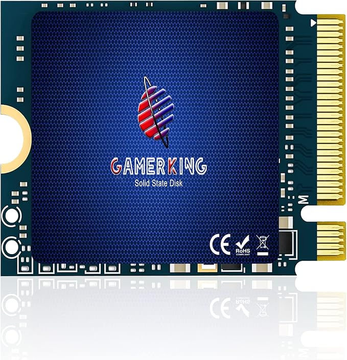 Amazon.com: GAMERKING 512GB M.2 2230 SSD NVMe PCIe Gen 4.0X4 Internal ...