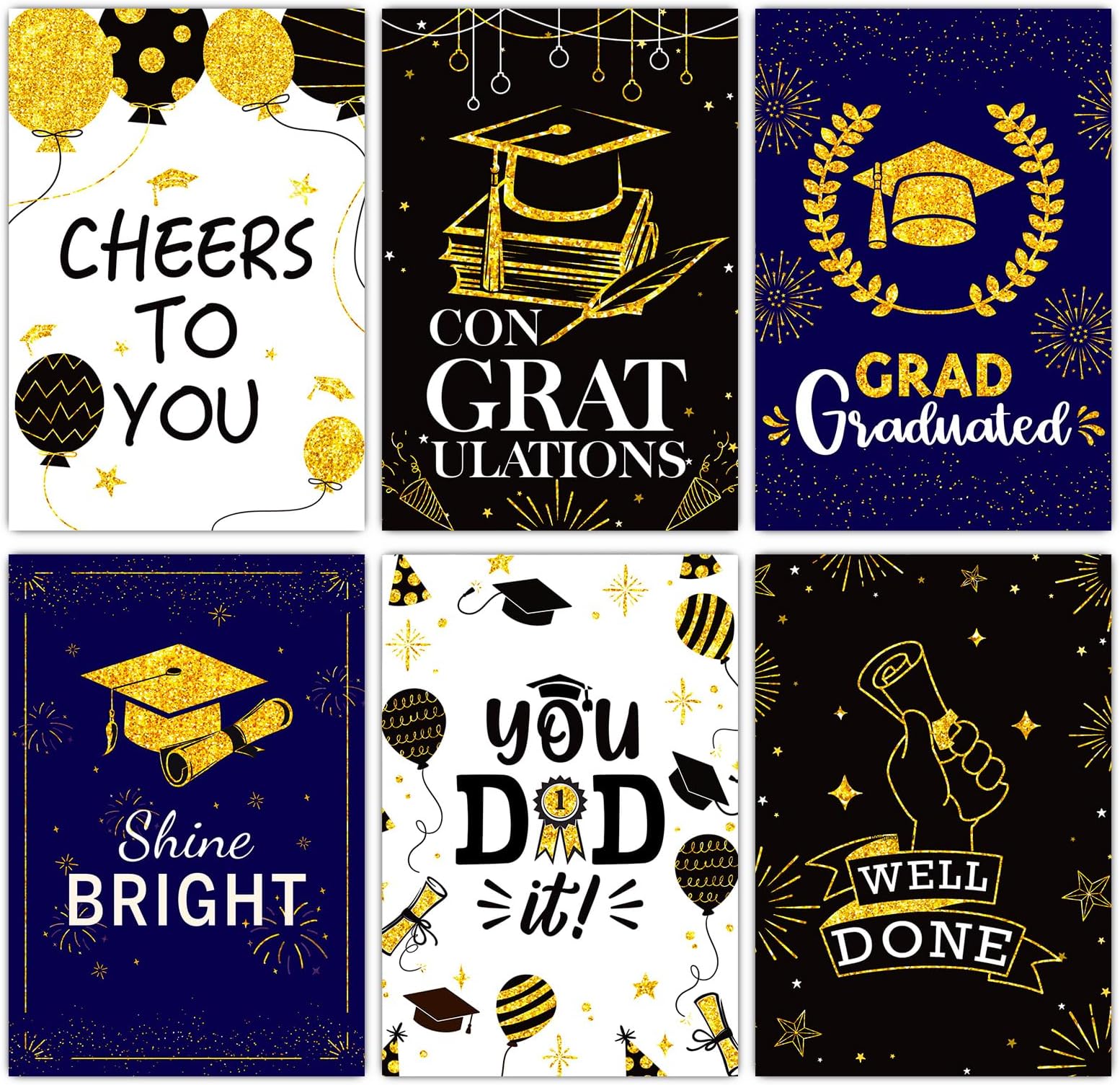 Amazon.com : Mczan Graduation Cards 24PCS, Graduation Cards 2024 ...