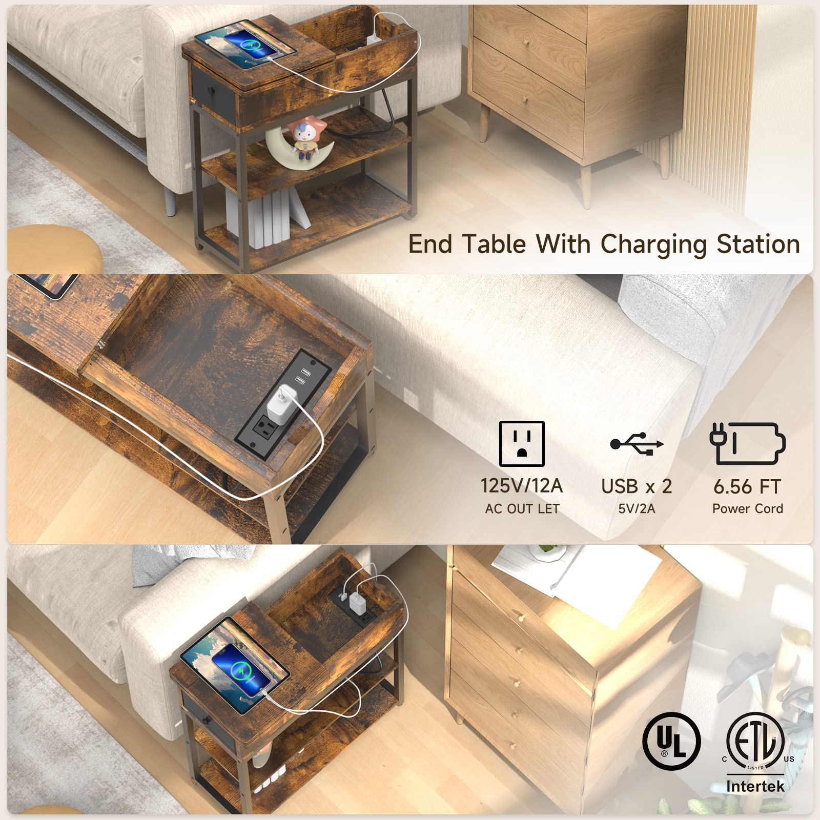 Snapklik.com : LAZEYARD End Table