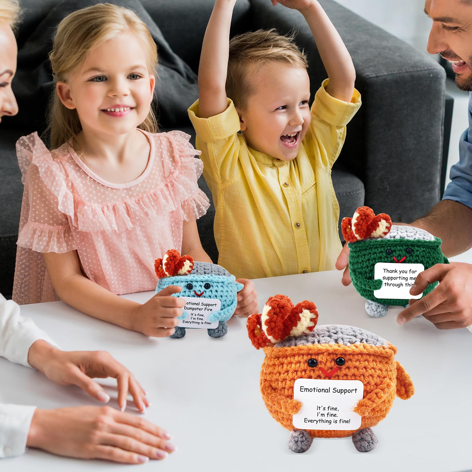 Snapklik.com : Tmtains Emotional Support Dumpster Fire Crochet Dumpster ...