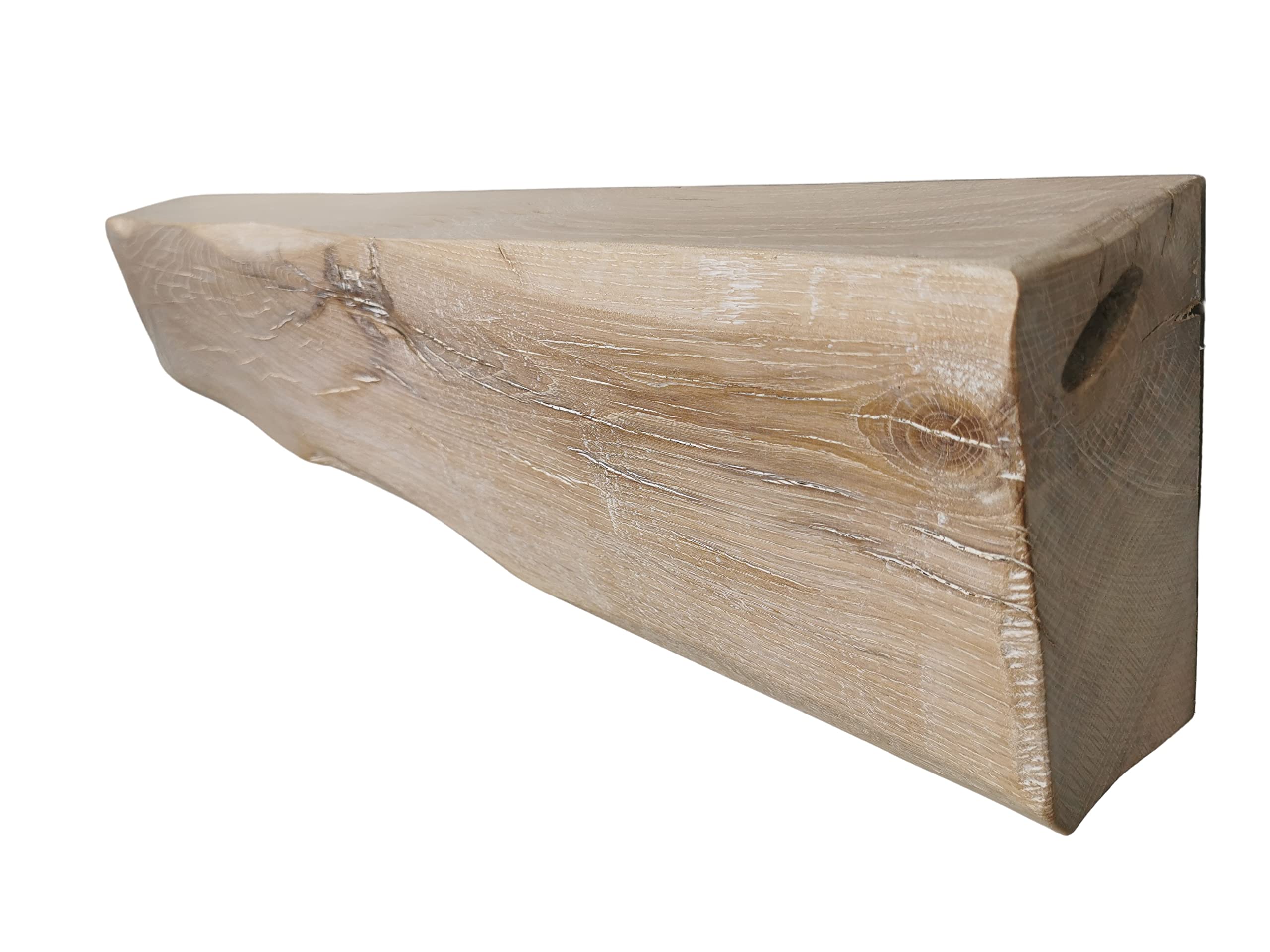 Buy Chorley Oak Rustic Mantel Beam | Farmhouse Style Floating Mantle ...