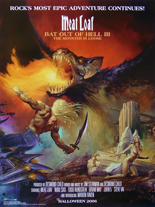 Amazon.com: Meat Loaf - Bat Out Of Hell III: The Monster Is Loose ...