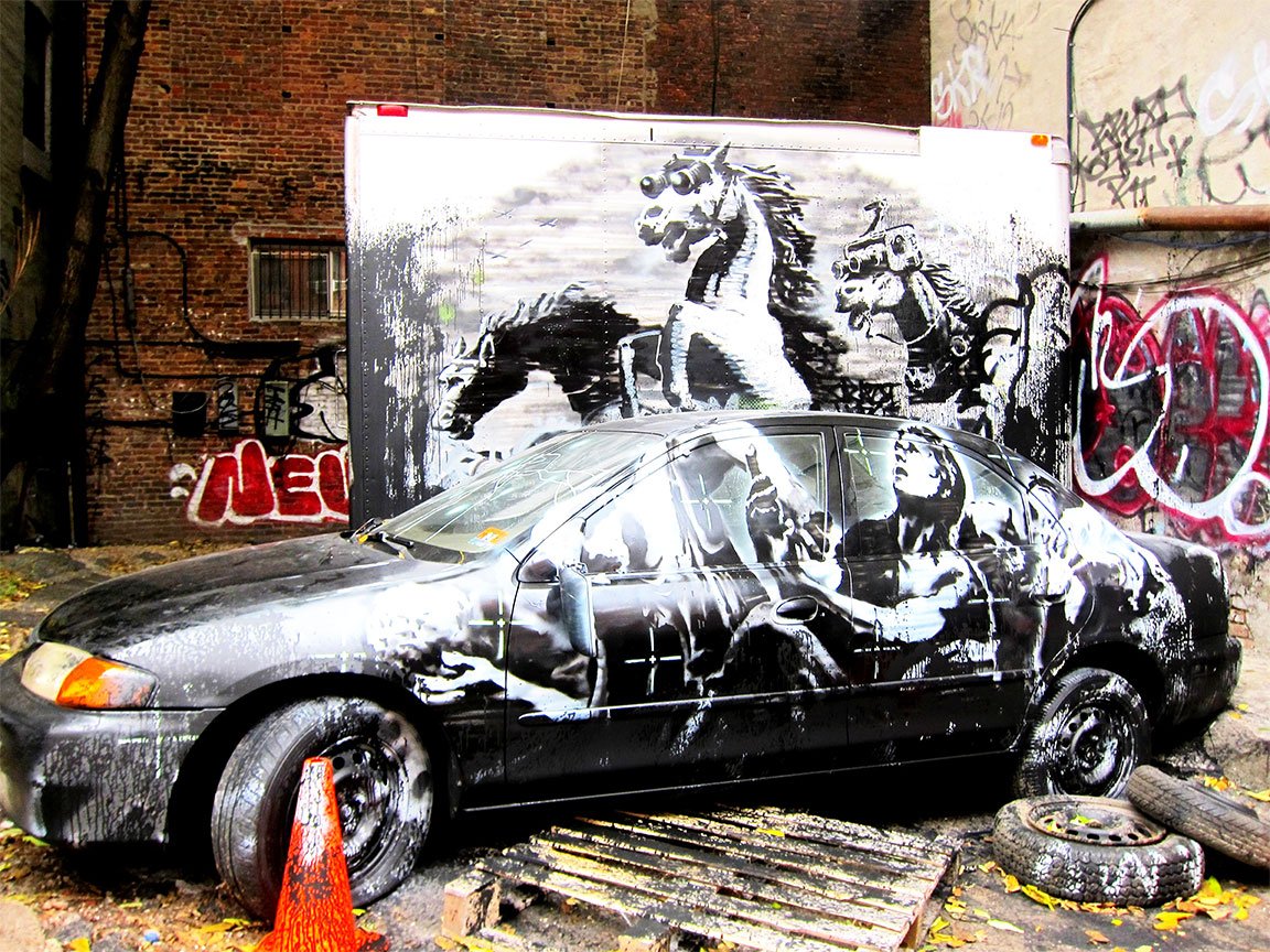 Crazy Graffiti Art