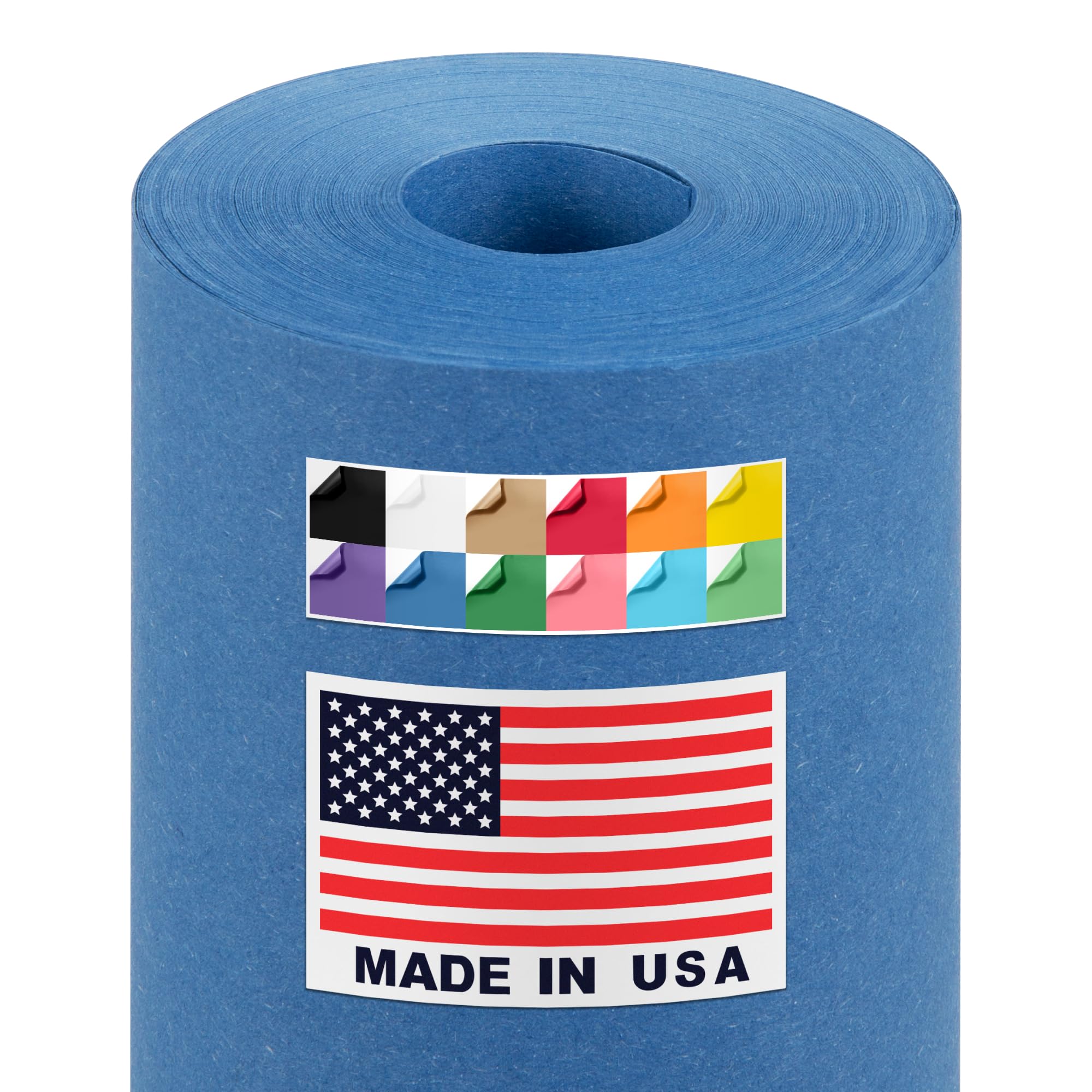 Amazon.com: Paclord USA Made 18" x 1200" Dark Blue Kraft Paper Roll, 45 ...