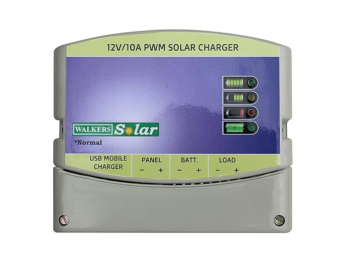 Walkers - Solar Charger Controller 10A (Normal) - Intelligent Battery ...
