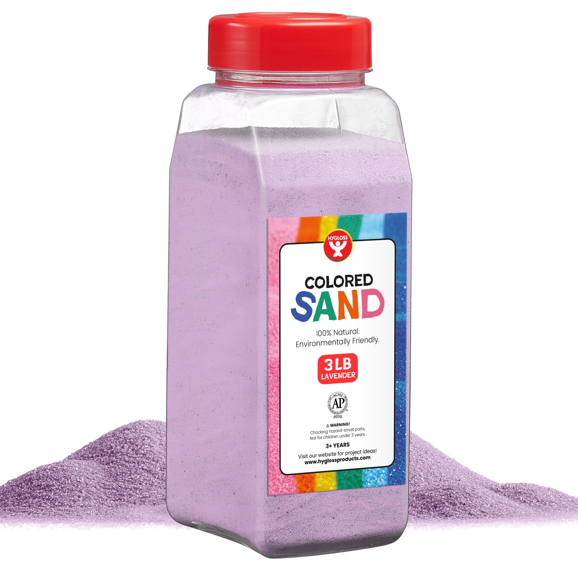 Snapklik.com : Hygloss Products Colored Play Sand - Assorted Colorful ...