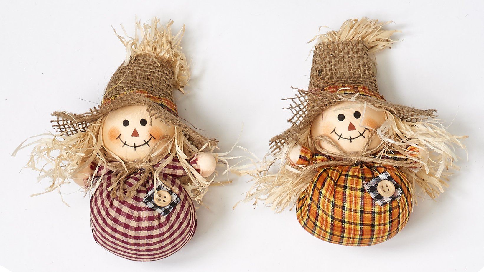 Amazon.com: Worth Imports 2240 6" Mini Table Scarecrow, Set of 2 ...