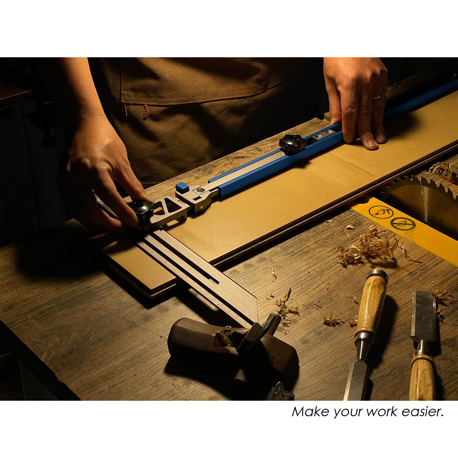 Snapklik.com : SUNLFPROD Stair Tread Template Tool - Upgrade Stair ...