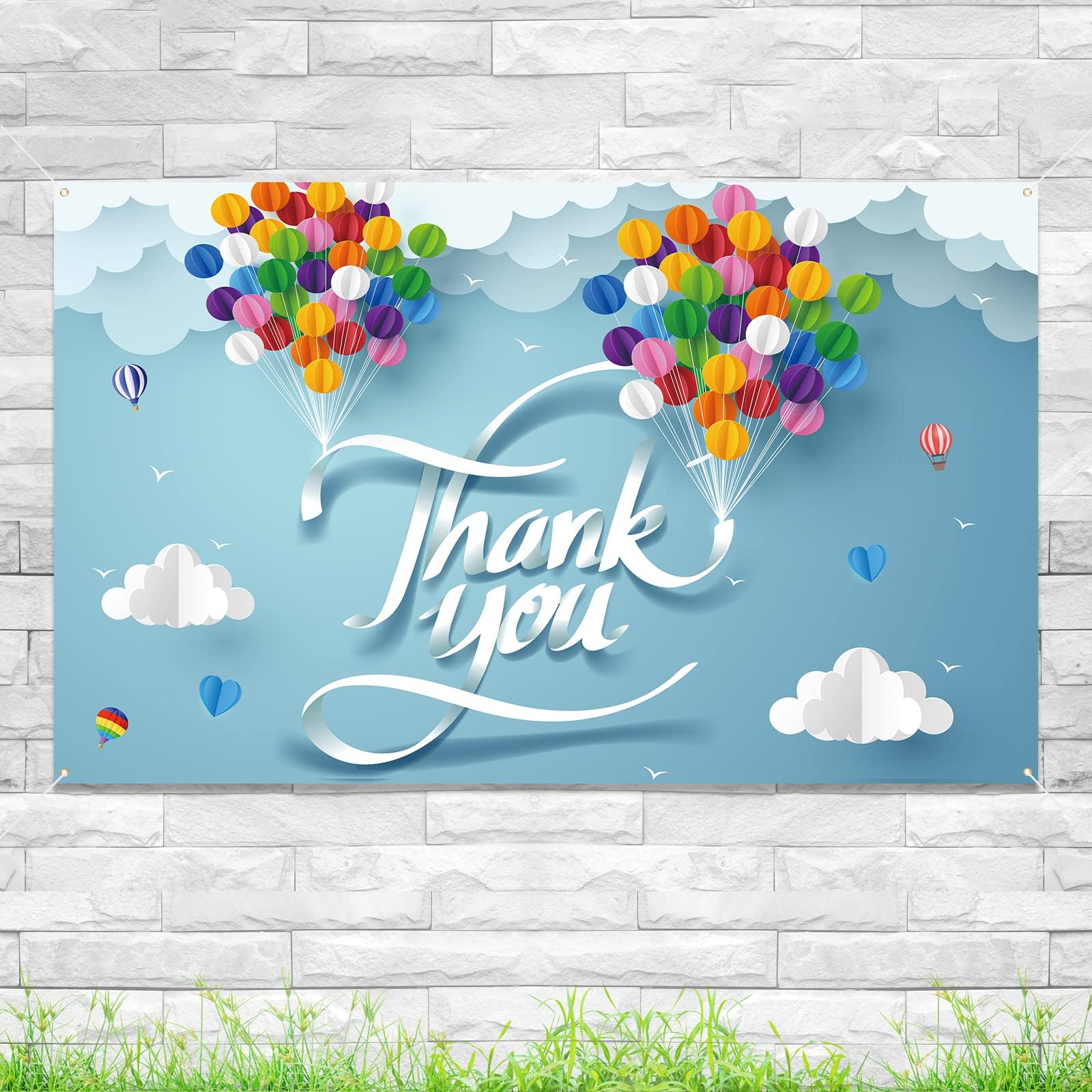 Amazon.com : Kimini-Ki Thank You Backdrops for Employees, Employee ...