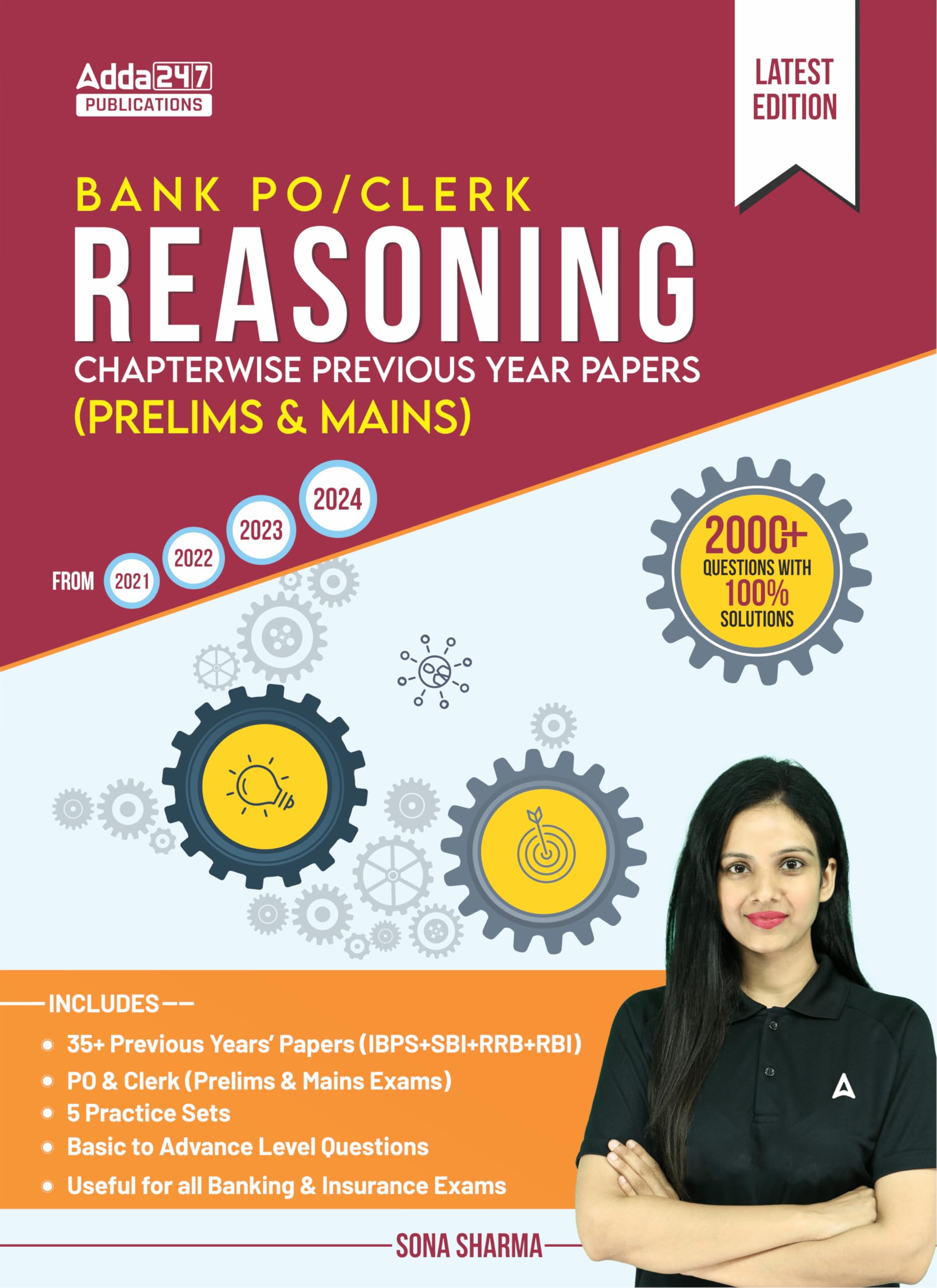 Buy Bank PO & Clerk Reasoning Chapterwise Previous Year Papers Book by ...