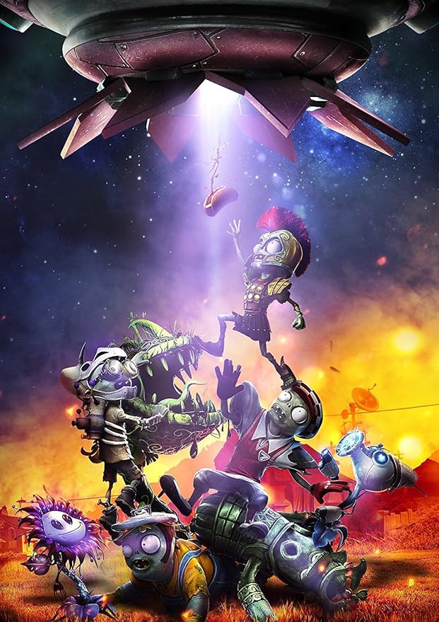 Amazon.com: Plants vs Zombies Poster: Posters & Prints
