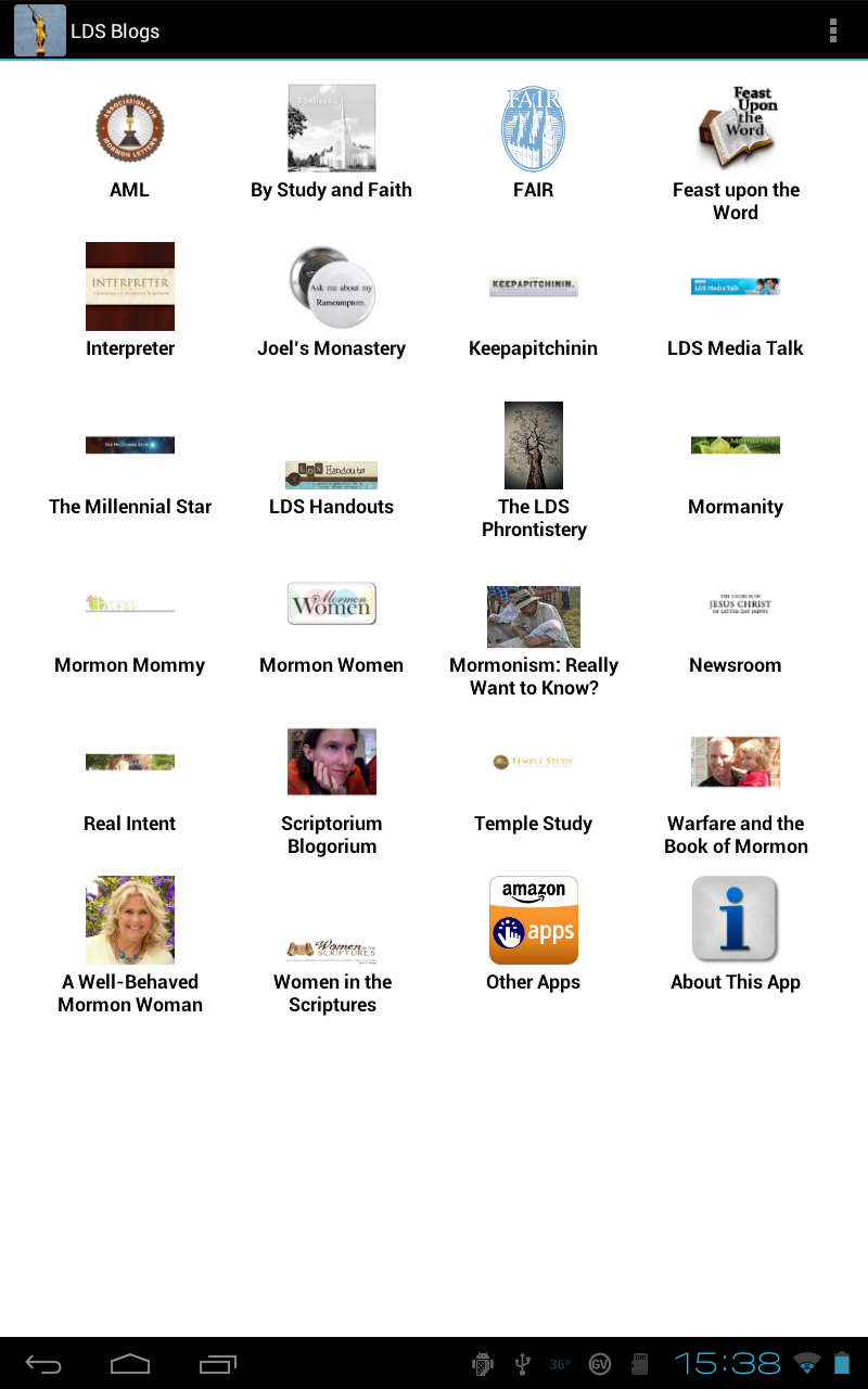 LDS Blogs - App on Amazon Appstore