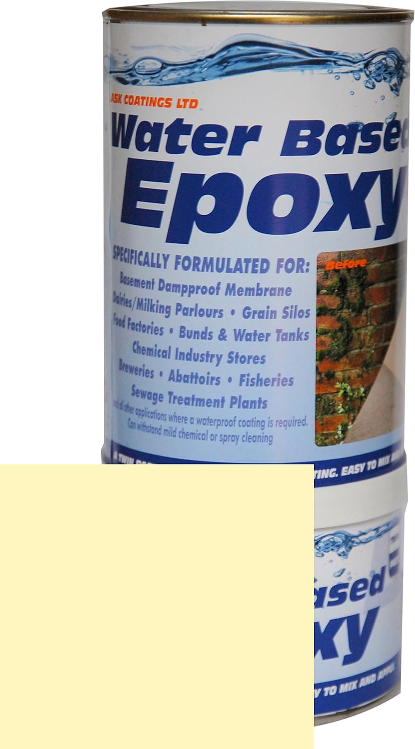 Damp Proof Epoxy Resin Water Based Paint for Garages, Walls, Basements ...