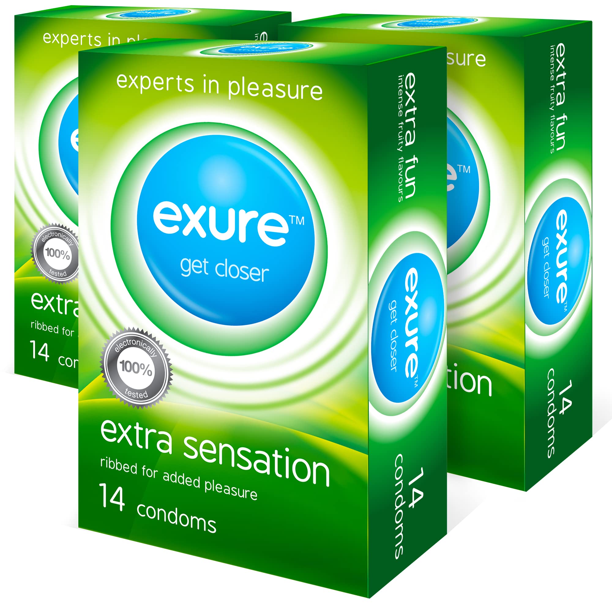 42pk Ribbed Condoms for Men | Ultra Thin Condoms Ribbed | Latex Condom ...