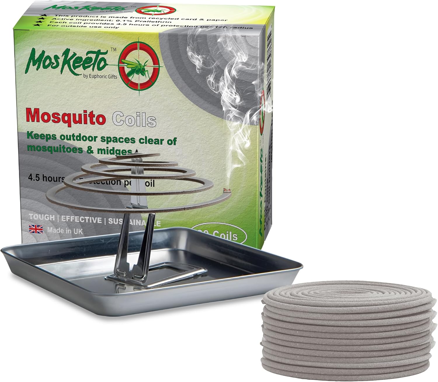 Mosquito & Insect Repellent Spiral coils for Outdoor use Garden Patio ...