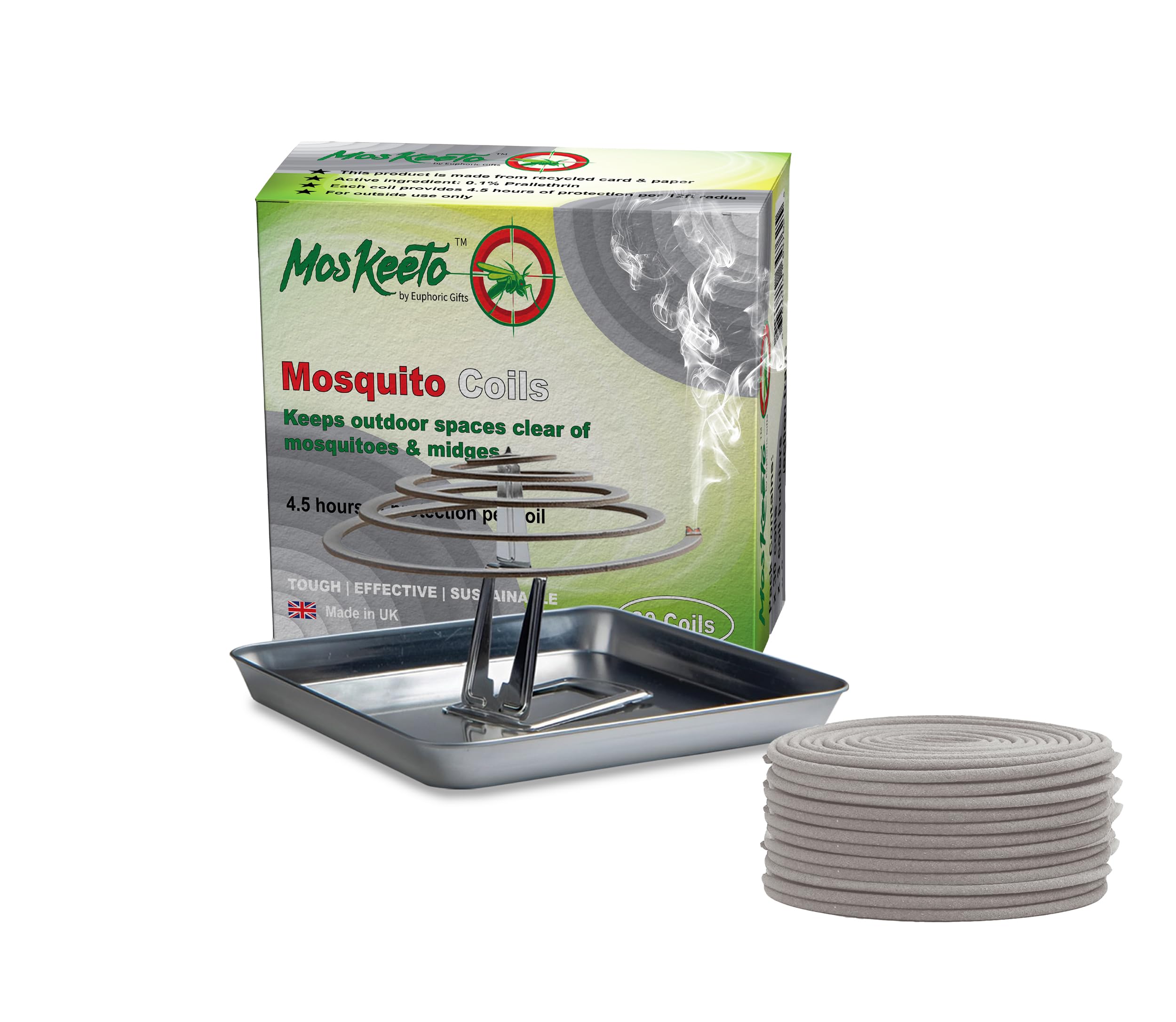 Mosquito & Insect Repellent Spiral coils for Outdoor use Garden Patio ...