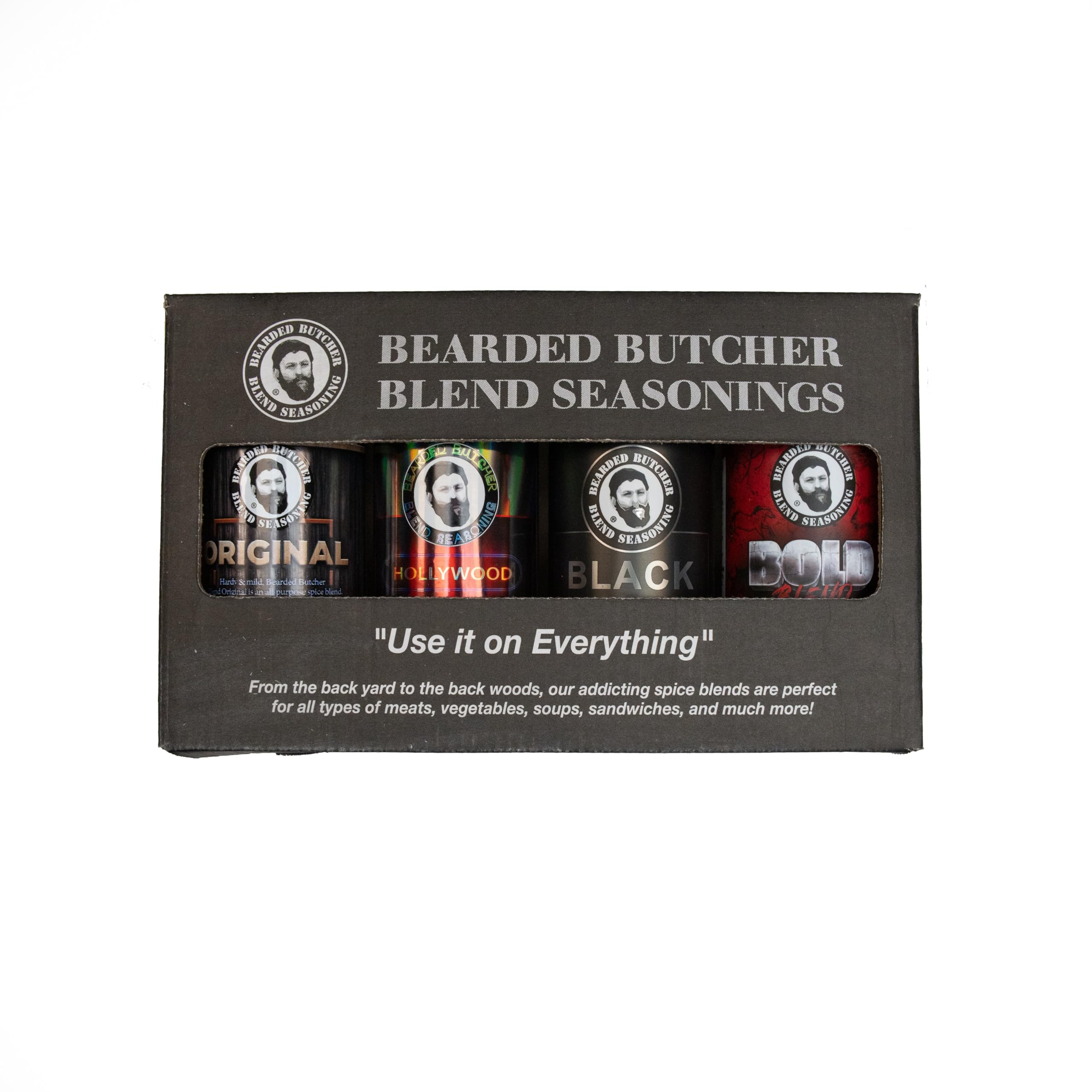 Amazon.com : Bearded Butchers 4-Pack Seasoning Bundle, Includes ...