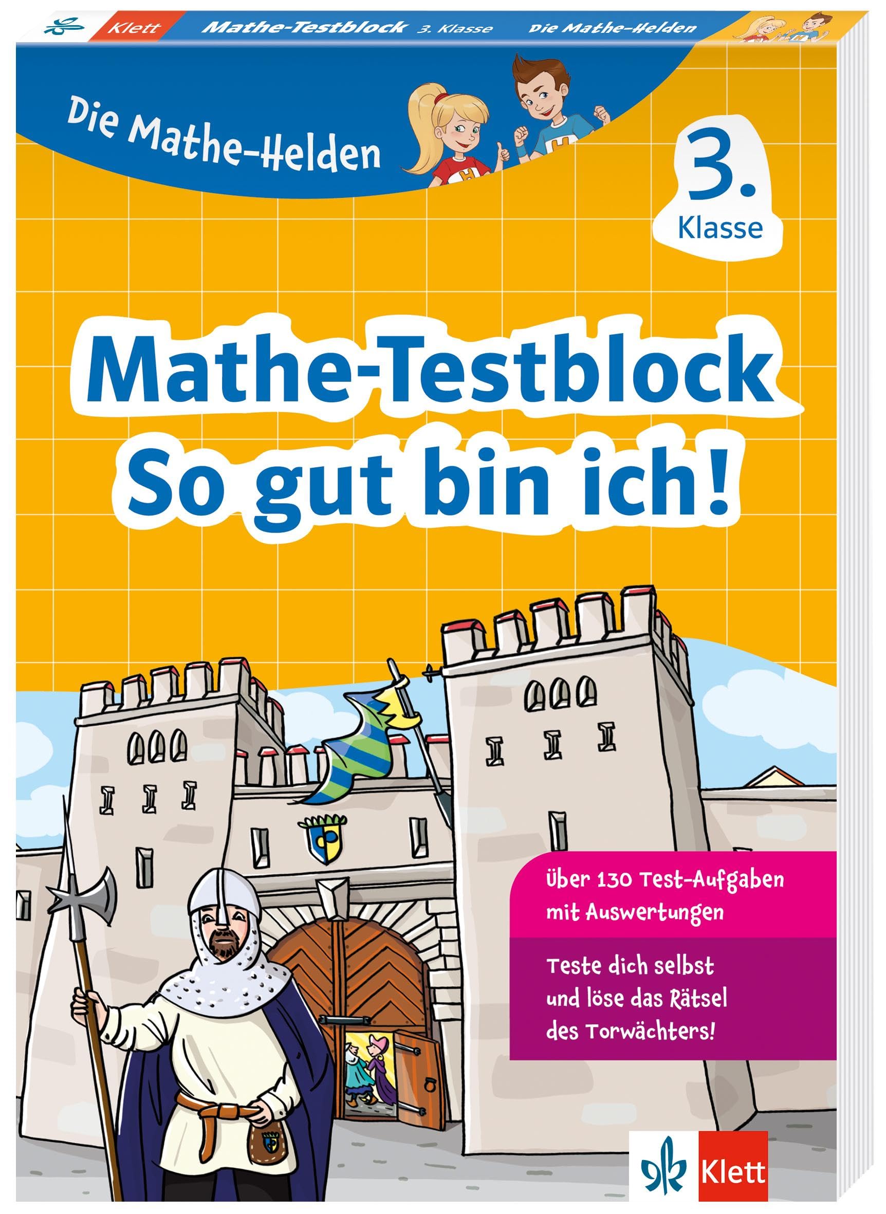 Klett Die Mathe-Helden: Mathe-Testblock 3. Klasse: Mit Punktesystem wie ...