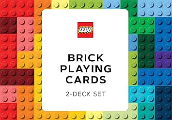 Amazon.com: LEGO Brick Playing Cards | 2-Deck Set : LEGO: Toys & Games