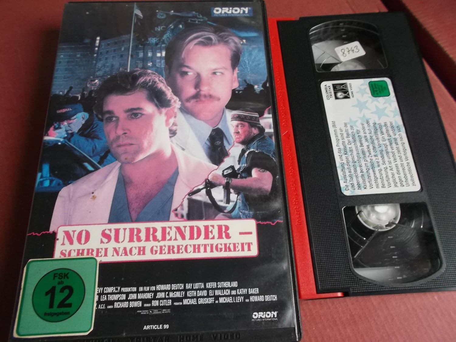 No Surrender - Schrei nach Gerechtigkeit [Alemania] [VHS]: Amazon.es ...
