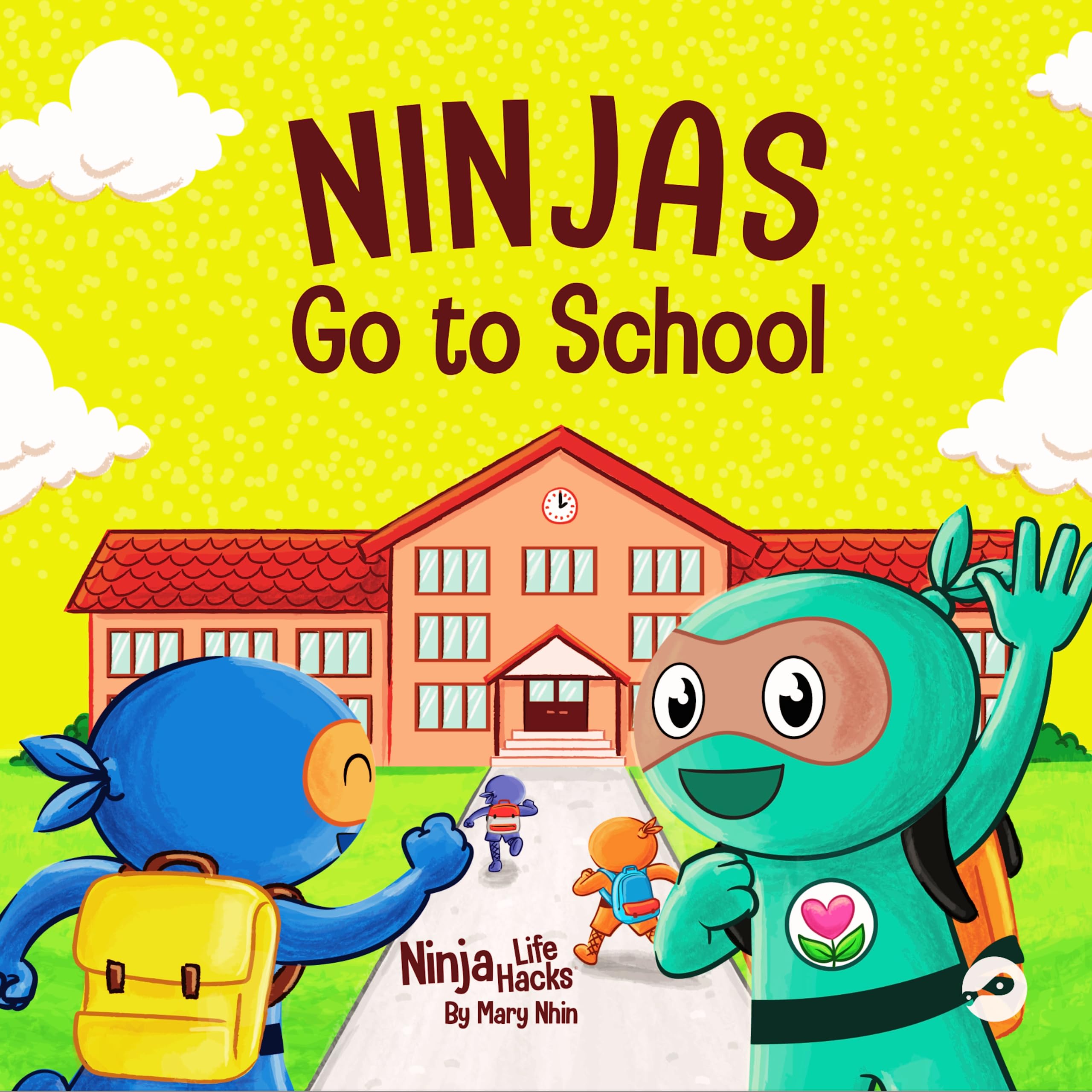 Amazon.com: Ninjas Go to School: A Rhyming Children's Book About Being ...