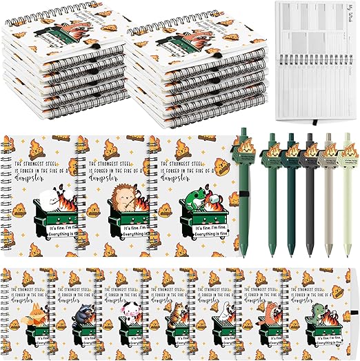 Amazon.com : Resurhang 40 Pcs Dumpster Fire Gifts for Employee Dumpster ...