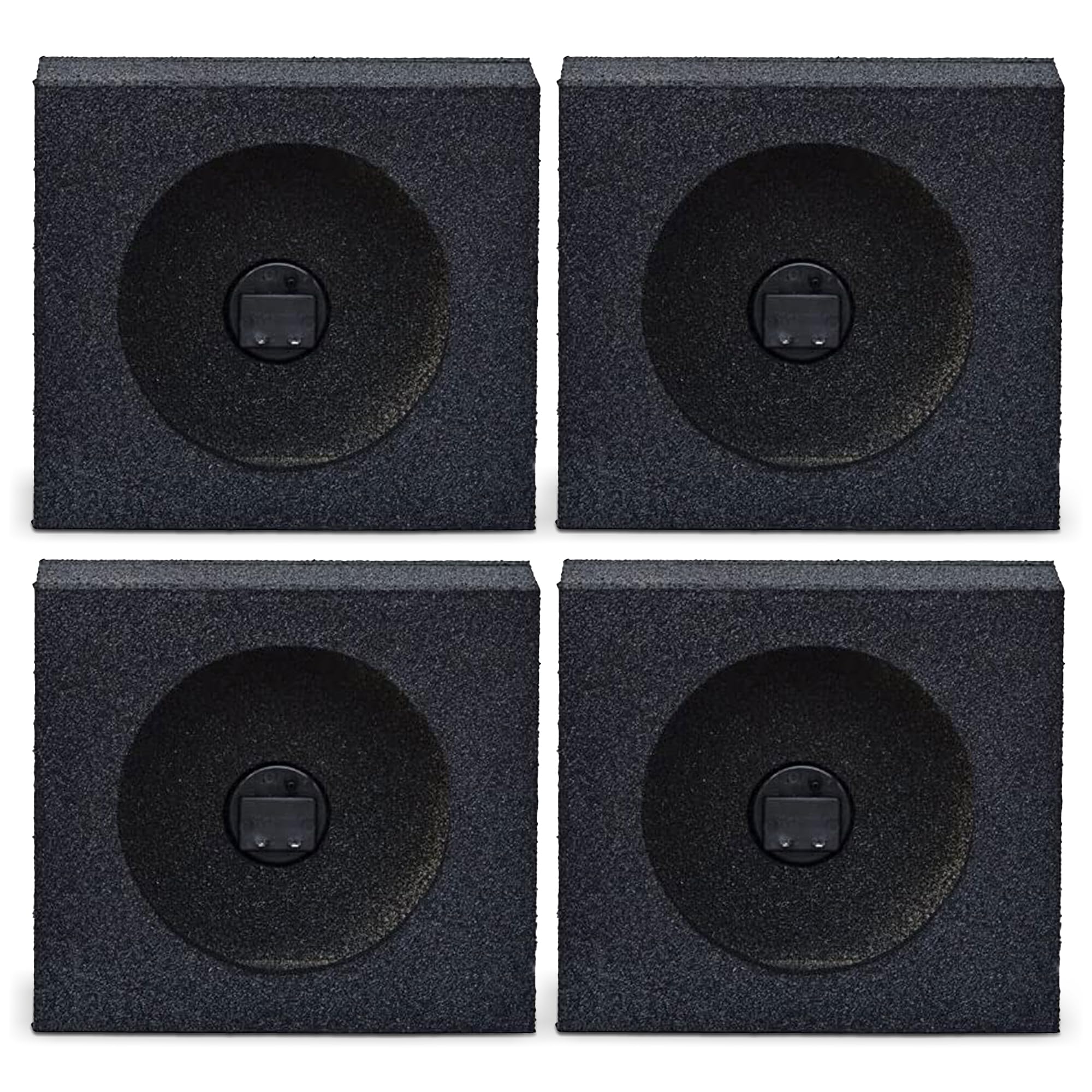 Snapklik.com : Q Power QBomb 6.5" Bedliner Spray Car Speaker Box ...