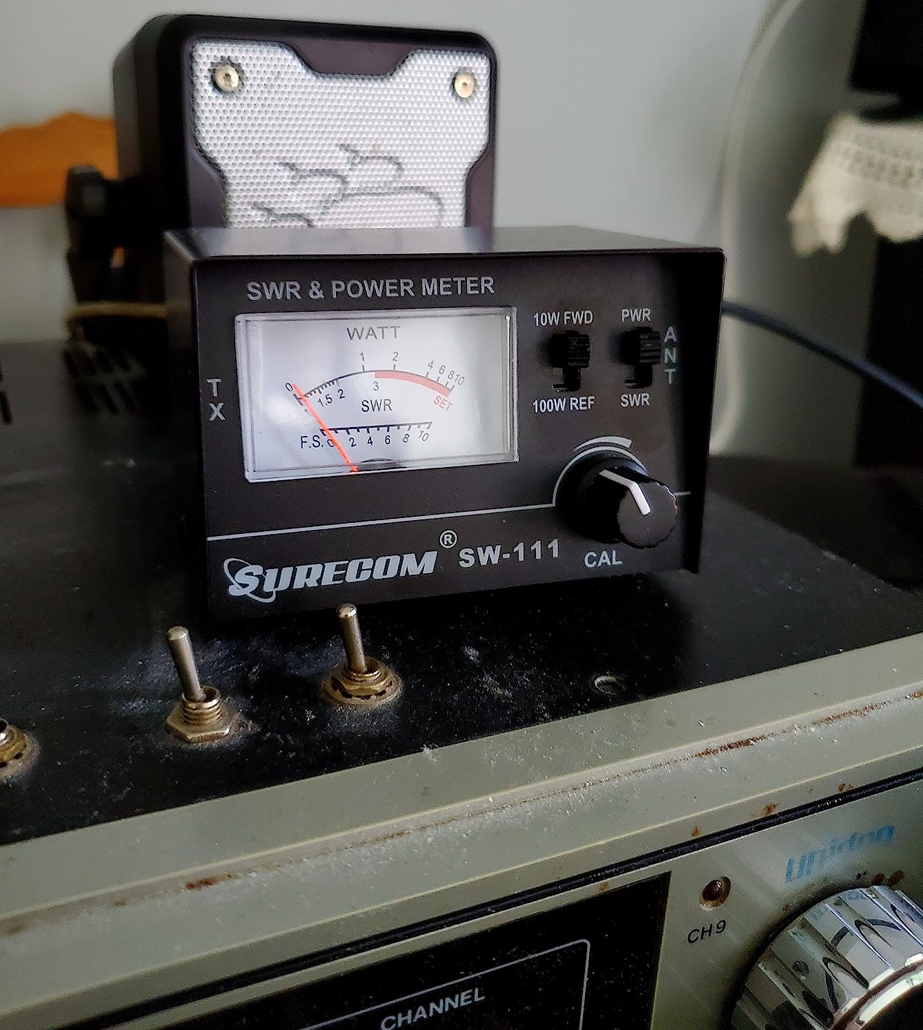 Mcbazel Surecom SW-111 100 Watt SWR Meter/Power Meter for CB Radio ...