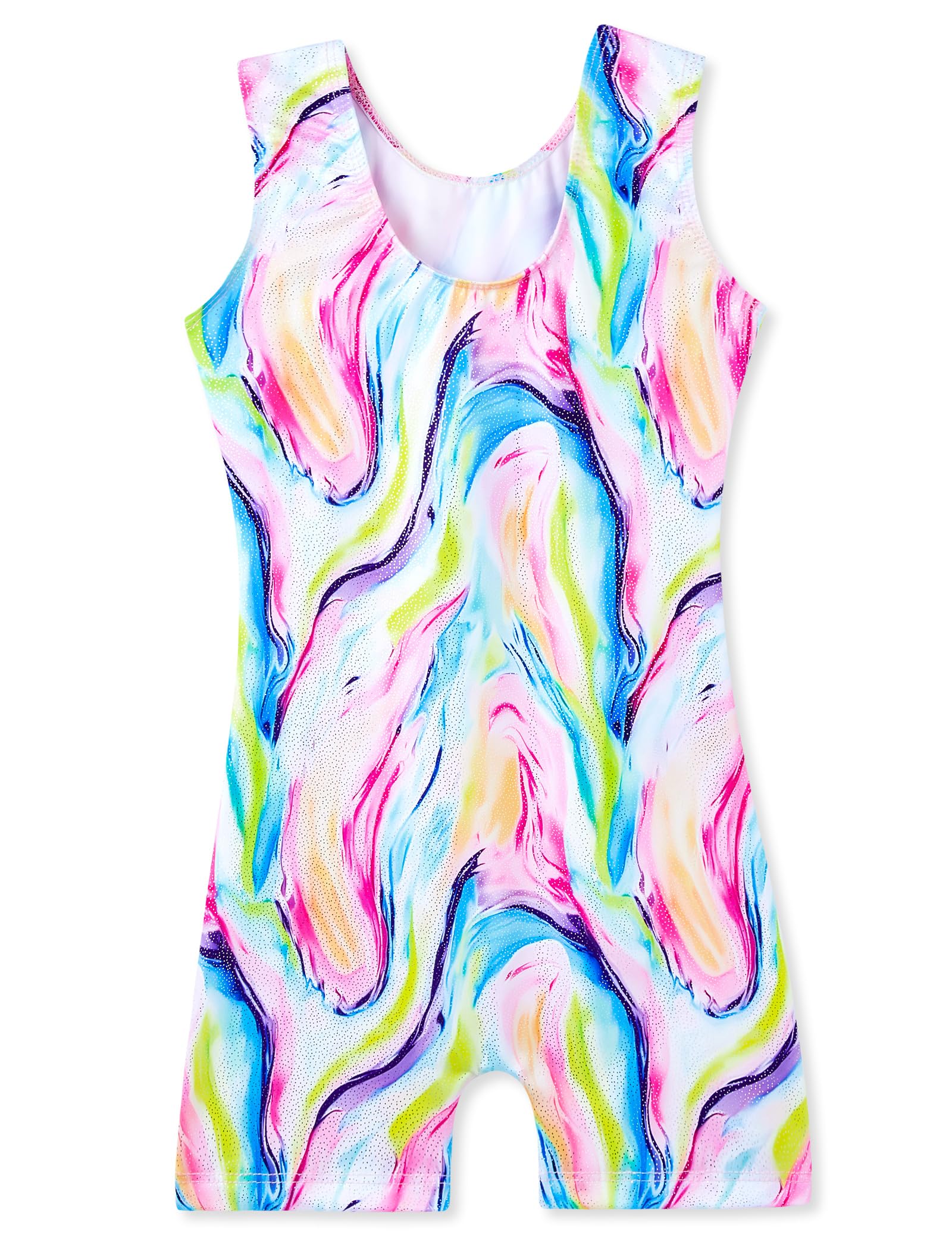 Snapklik.com : Girls Gymnastics Leotards Size 2t 3t Colorful Tie Dye ...