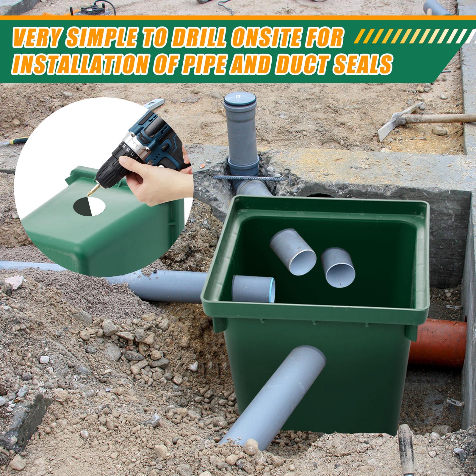 Snapklik.com : Saysurey 16 X 16 X 16 Inch Underground Electrical ...