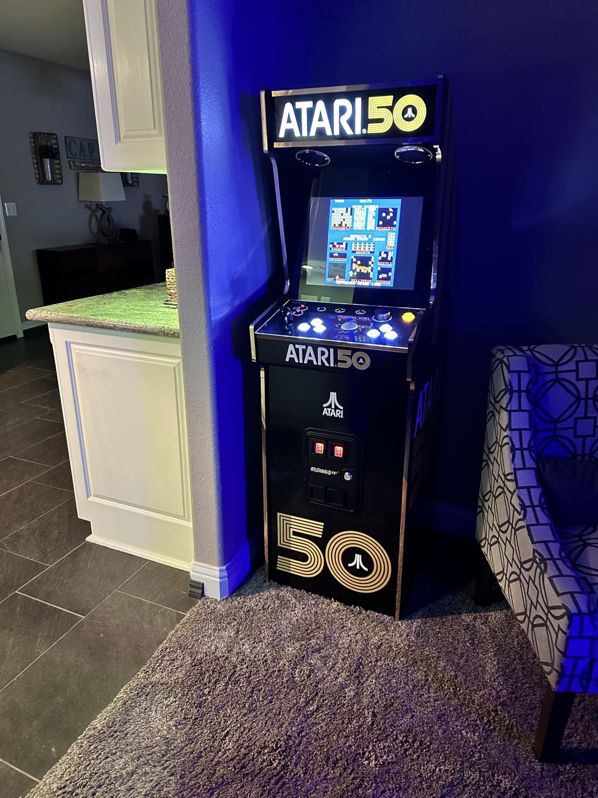 $16/mo - Finance Arcade1Up Atari 50th Anniversary Deluxe Arcade Machine ...