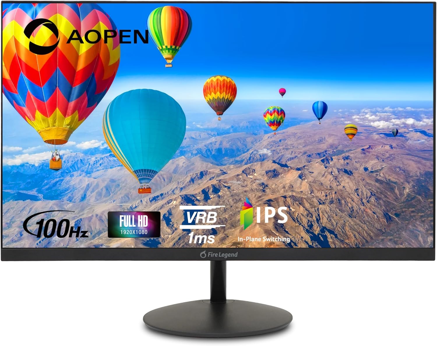 Amazon.com: AOPEN 27SA2 EBI 27" IPS Full HD (1920 x 1080) Zero-Frame Gaming Office Monitor | AMD ...