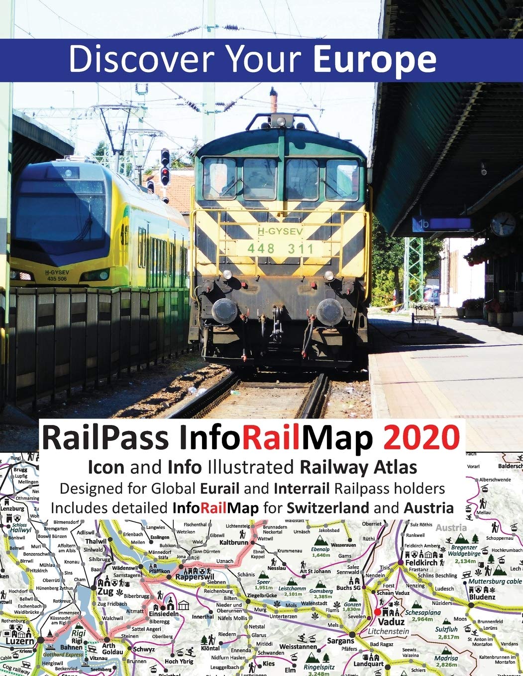 Buy RailPass InfoRail 2020 - Discover Your Europe: Discover Europe with ...
