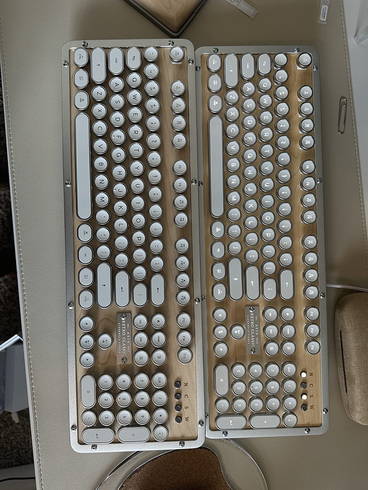 $38/mo - Finance Azio Retro Classic Bluetooth (Maple) - Wireless/USB ...