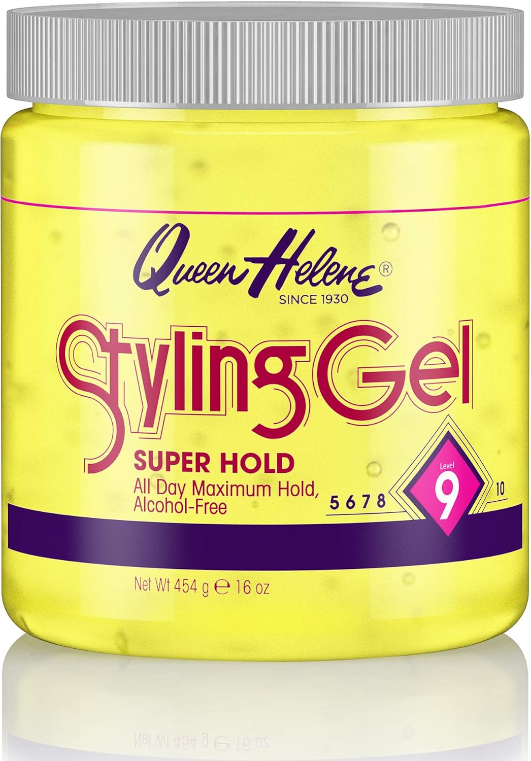 Queen Helene Styling Gel, Super Hold, 16 Ounce [Packaging May Vary ...