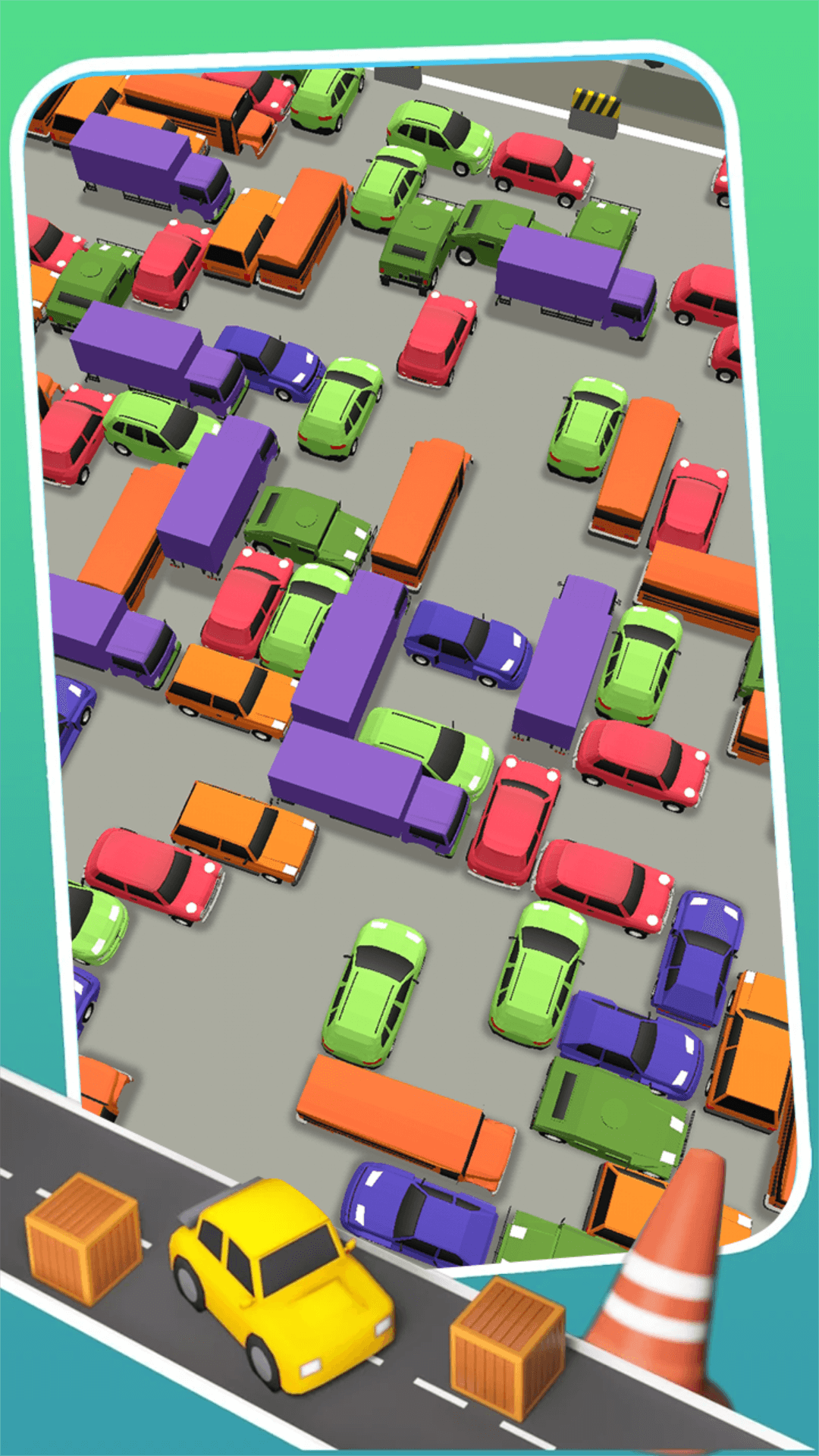 Traffic Maze Master: how to drive your car out off this jam parking ...