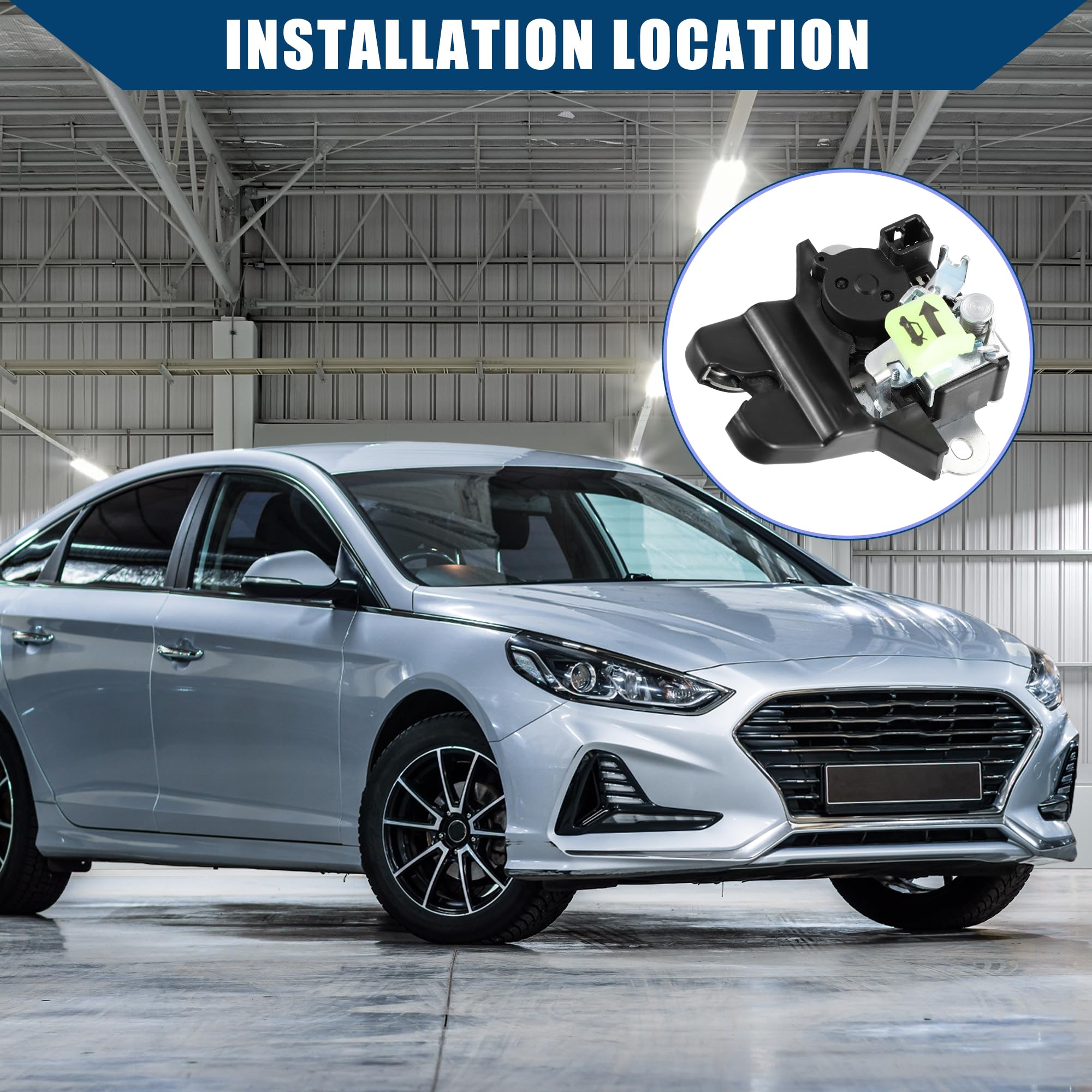 X AUTOHAUX Trunk Latch Lock Actuator 81230-C1500 For Hyundai