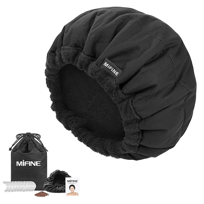 Amazon.com: Deep Conditioning Heat Cap, Mifine Deep Steamer Hair Heat ...